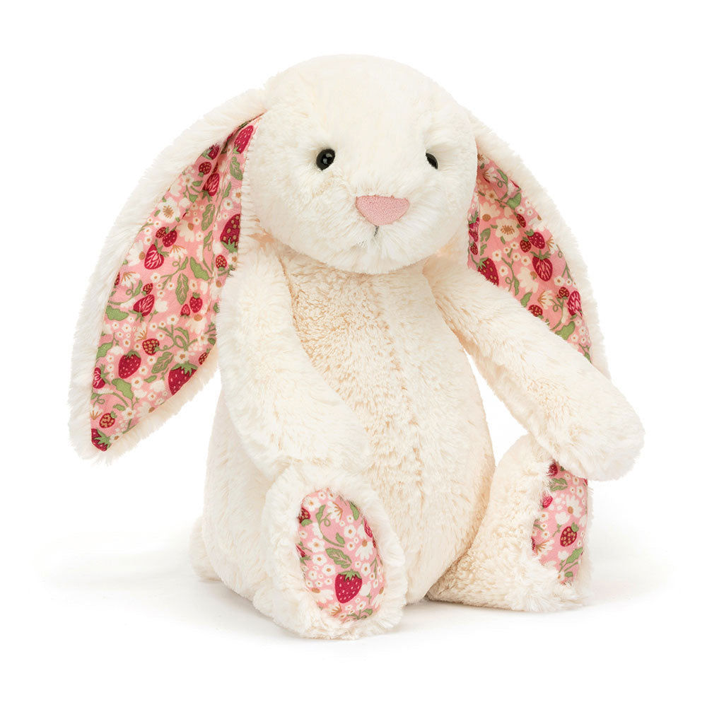 Peluche Lapin Blossom 'Berry' - Crème – Boutique LeoLudo