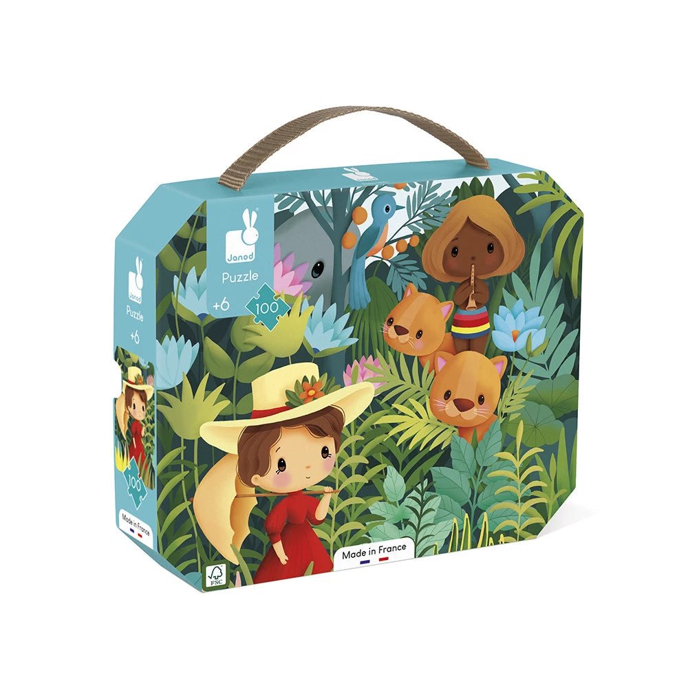 Puzzle "Inspiré de Rousseau" (100 pcs) – Boutique LeoLudo