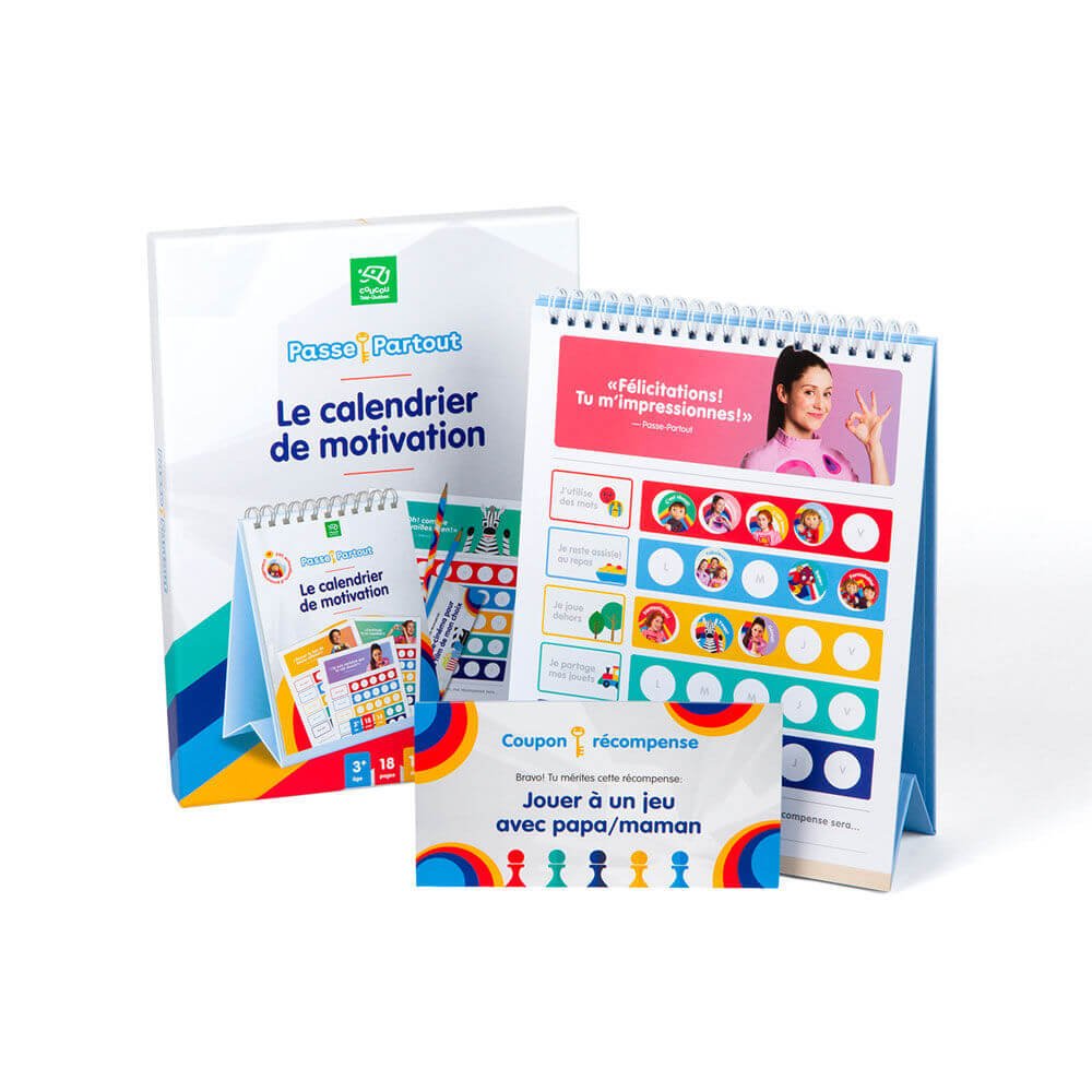 Calendrier de motivation Passe-Partout – Boutique LeoLudo